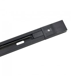 Trilho Eletrificado 1,5 metros Preto com canaleta