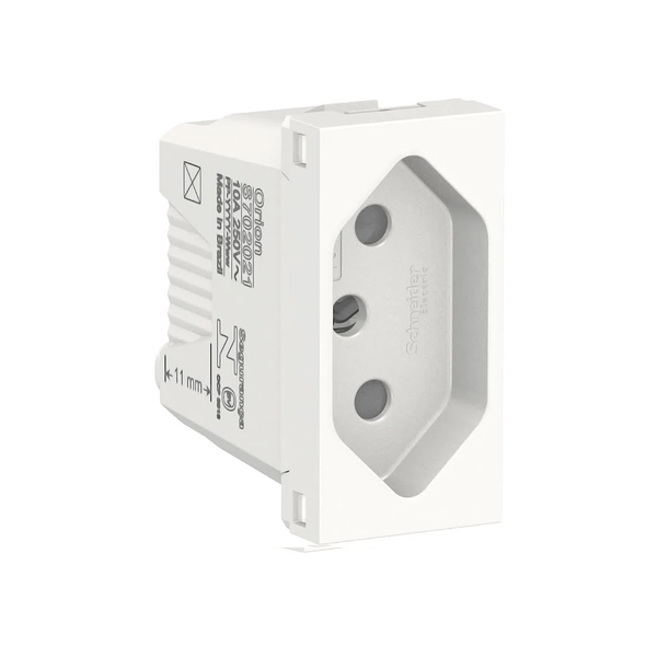 Módulo Tomada 2P+T 10A 250V Branco Orion S70202104