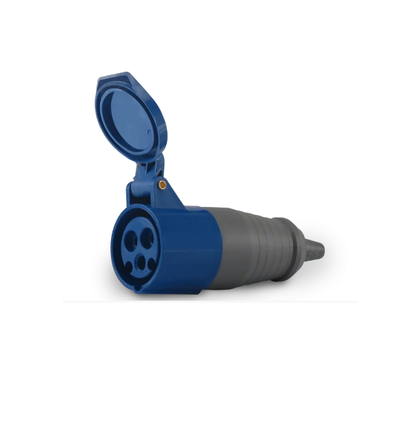 Acoplamento Industrial 3P+T 16A 200/250V 6H Azul ACS-4059 Soprano