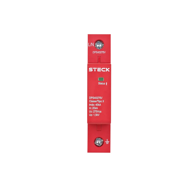 Dispositivo Protetor Surto DPS 40KA 275V Classe II DPS40275V Steck